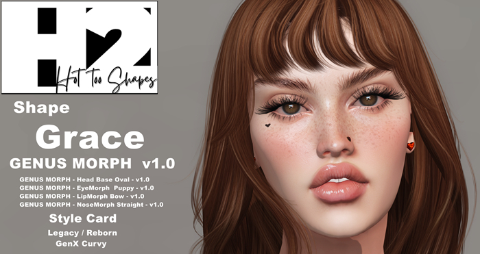 Second Life Marketplace - H2 - Shape Grace GENUS MORPH v1.0